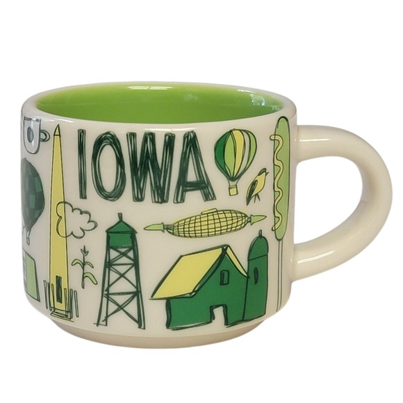 Starbucks | Dining | Starbucks Iowa Been There Series 2 Oz Ornament Mug ...